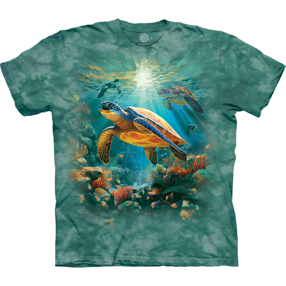 Sea Turtle Climb Kids' T-Shirt Tee