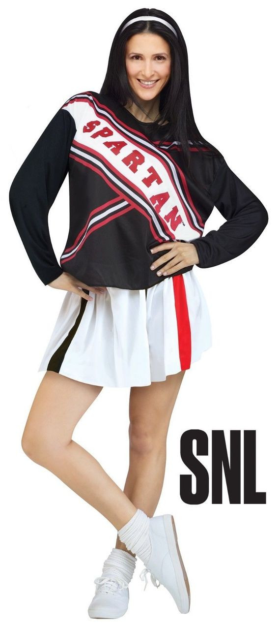 Fun World Spartan Cheerleader SNL Saturday Night Live Halloween Costume ...