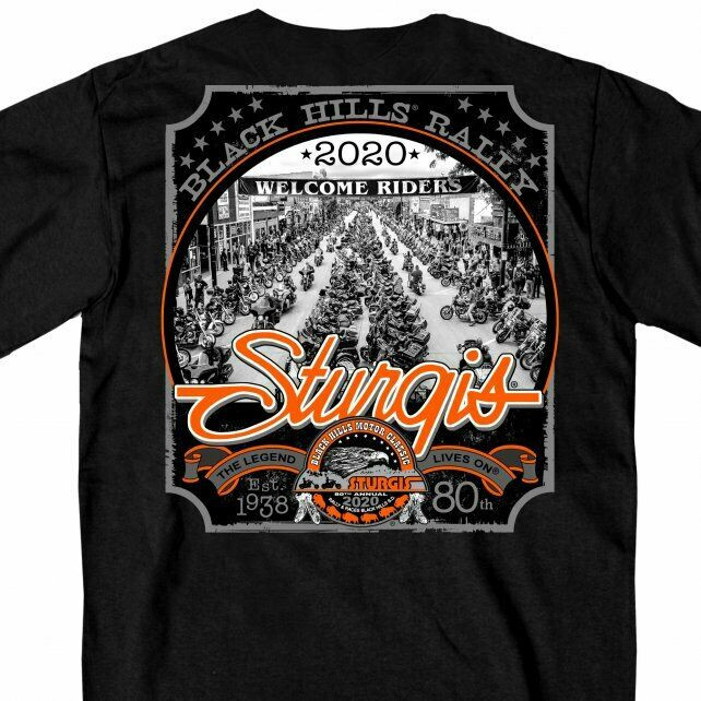 Sturgis 2020 Main Street Photo Black Hills Rally Bike Motorcycle T ...