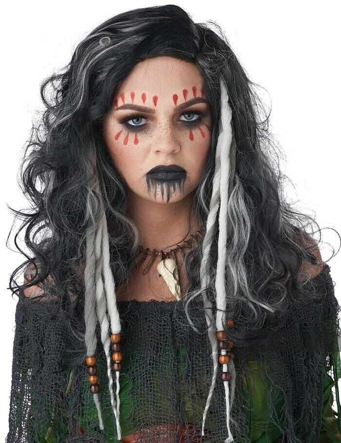 California Costumes Clip-In Dread Locks Hair Adult Halloween Costume ...