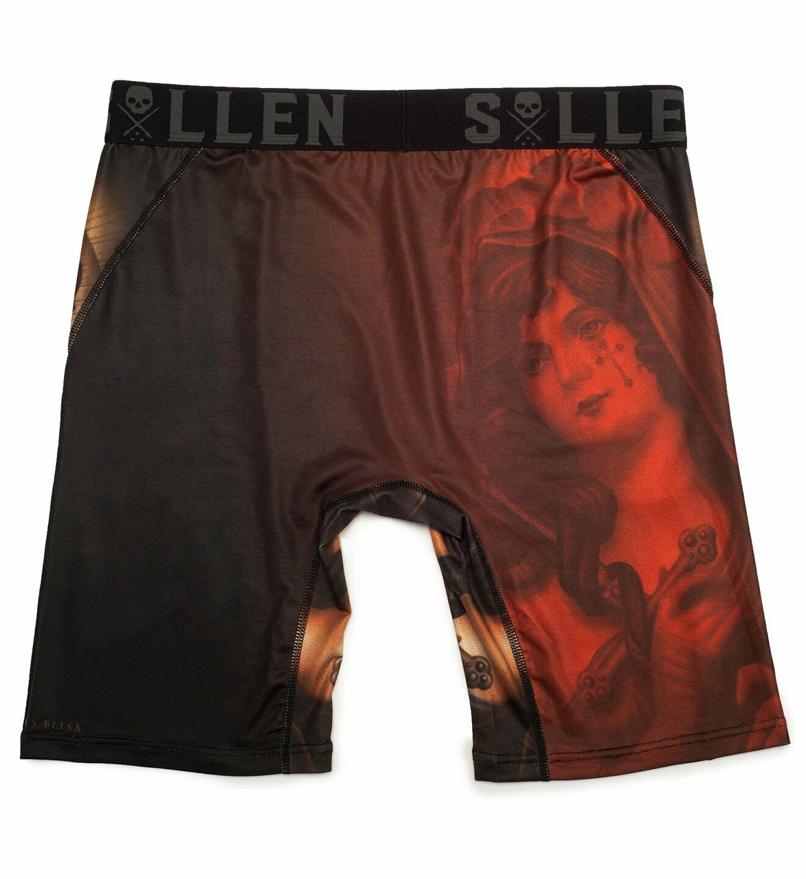 Sullen Andres Blesa Religious Tattoo Urban Boxer Briefs Shorts ...