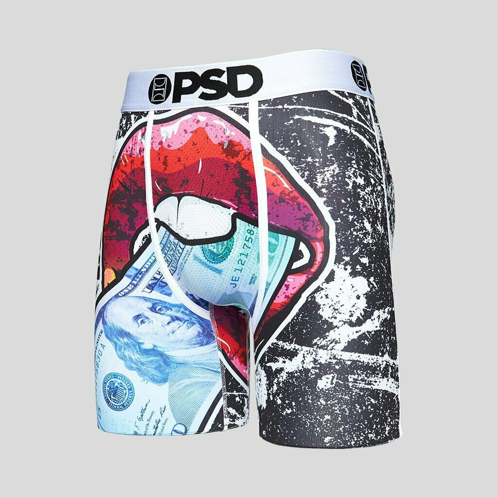 PSD Big Mouth Benji Hundred Dollar Bills Money Boxers Briefs Underwear ...