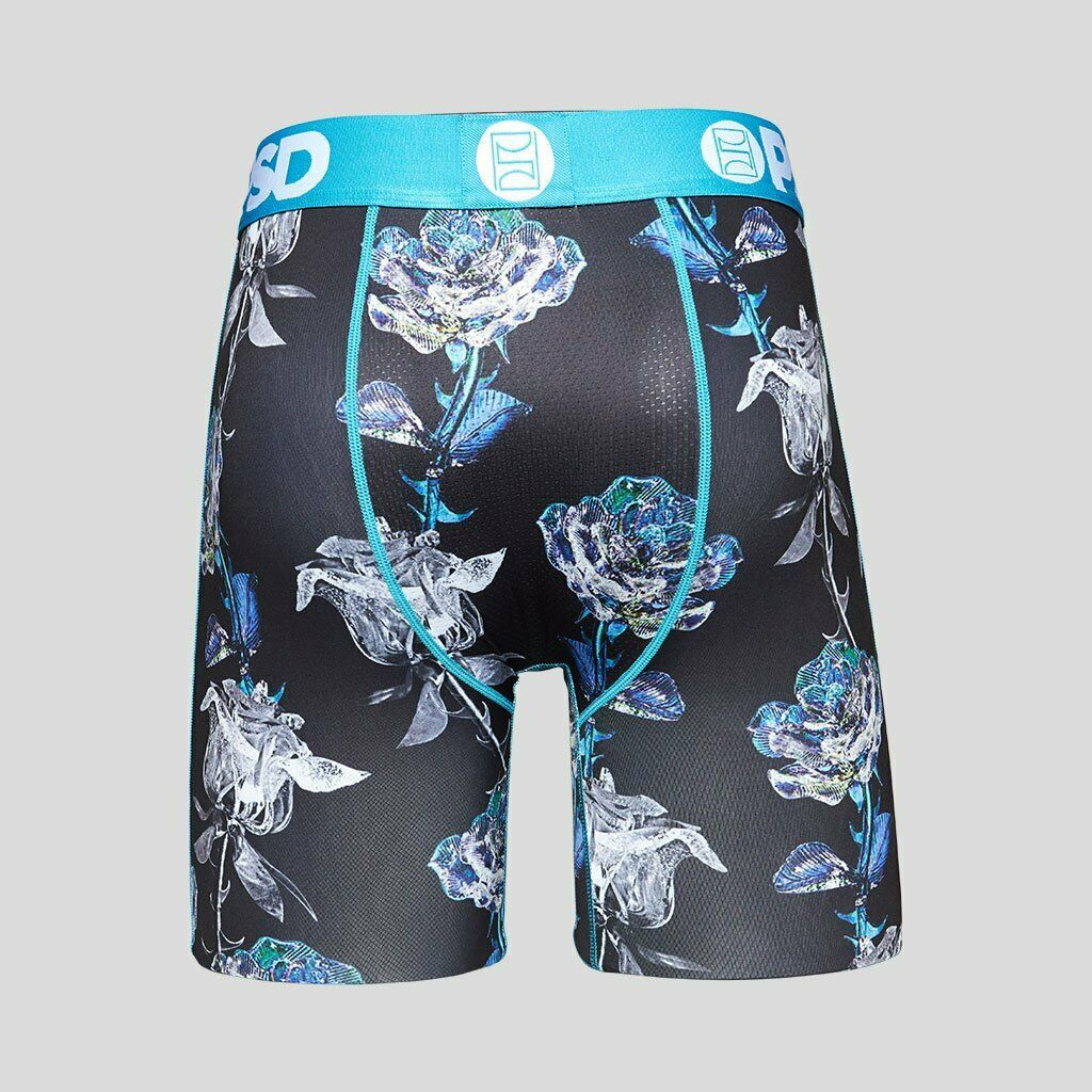 PSD Glass Roses Floral Flowers Athletic Urban Boxers Briefs Underwear ...