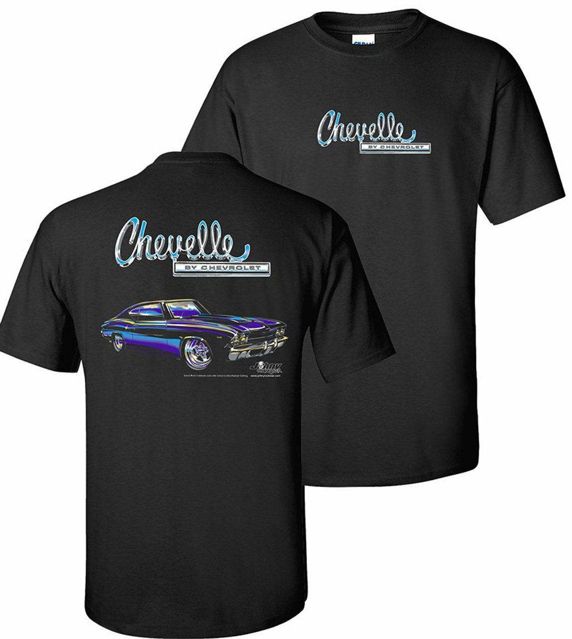 Johny Rockstar 69 Chevelle Chevy Chevrolet 1960s Muscle Cars T Shirt