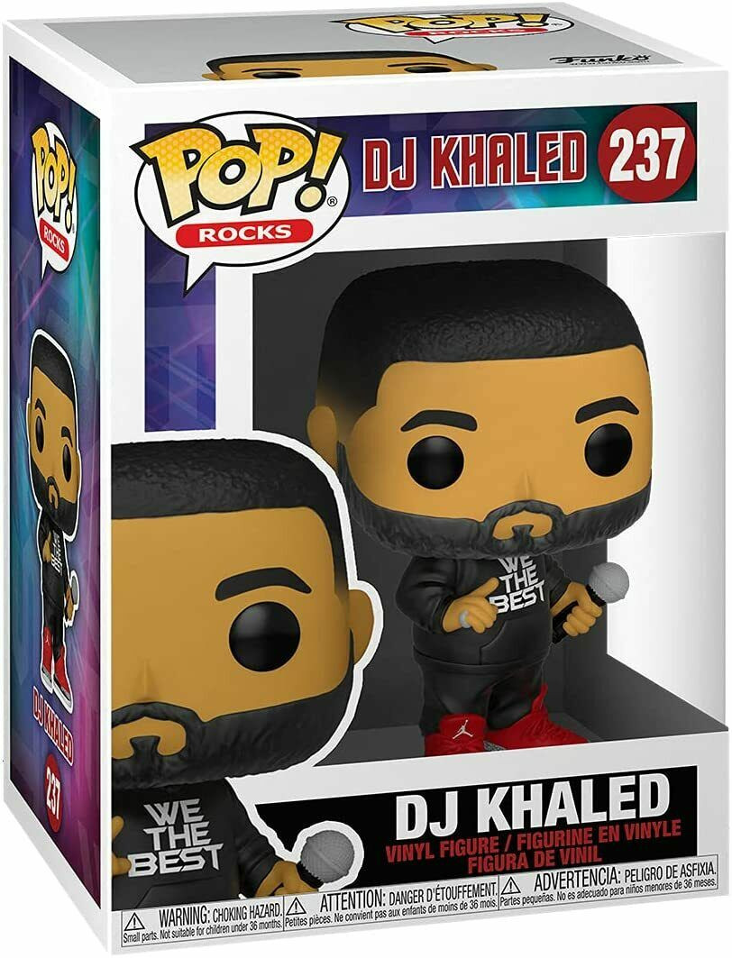 Funko Pop! Rocks: DJ Khaled We the Best Music Producer Hip Hop Rap ...