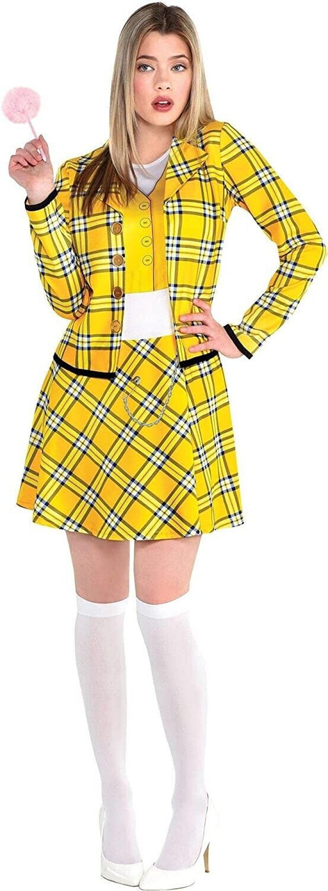Amscan Clueless Cher 90s Movie Womens Standard Size Halloween Costume