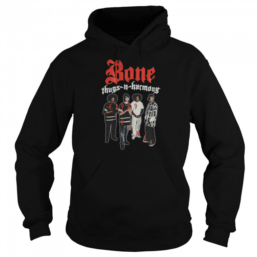 Bone Thugs-n-Harmony Eternal Mens Hip Hop Group Hoodie Pullover ...