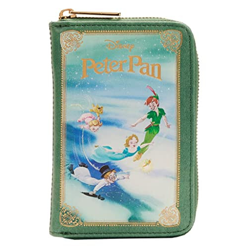 Disney Peter Pan Book Series Zip Around Wallet - Fearless Apparel