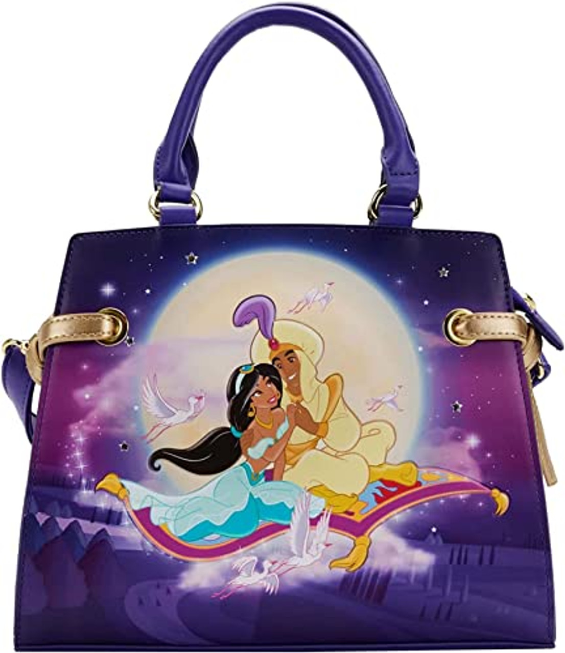 Loungefly Disney Aladdin 30th Anniversary Crossbody Bag Aladdin One