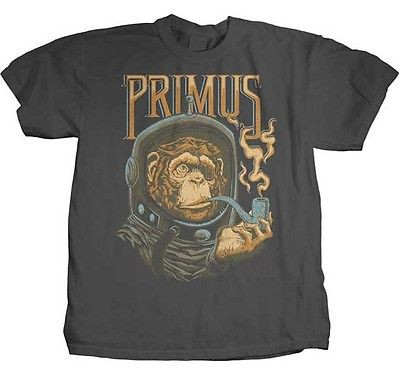 AUTHENTIC PRIMUS ASTRO MONKEY PIPE SMOKE MUSIC ALBUM METAL ROCK T TEE ...