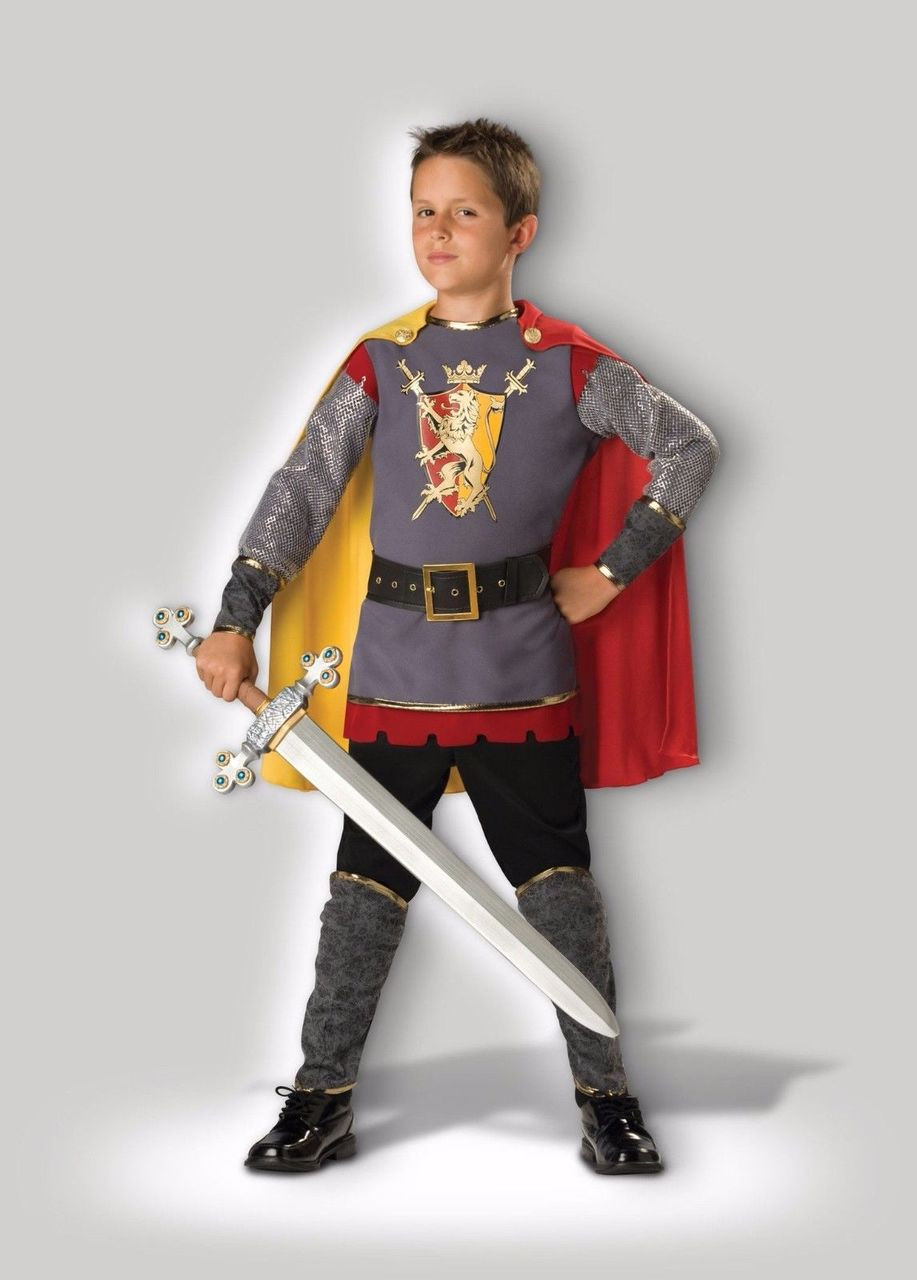 Incharacter Loyal Knight Medieval Warrior Child Boys Halloween Costume ...