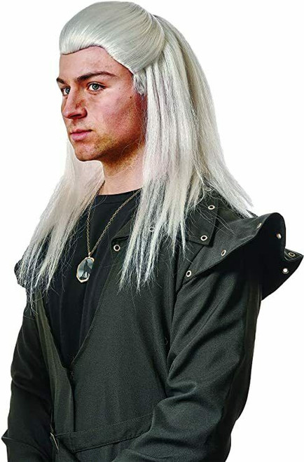 Costume Culture Medieval Lord Knight Witcher Wig Mens Halloween Costume ...