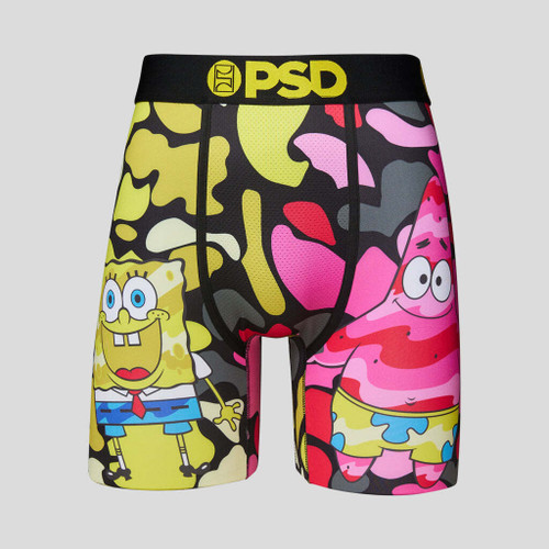 PSD SpongeBob SquarePants Patrick Plankton Krabs Underwear Boxer Brief ...