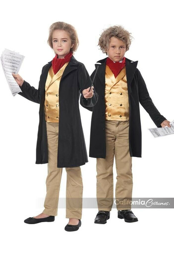 California Costumes Famous Composer Beethoven Childrens Halloween ...