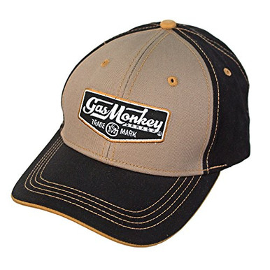 H3 Sportgear Gas Monkey Garage Black Stitched Snapback Adjustable Hat ...