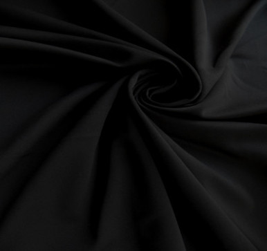 Black Lightweight Scuba Knit | G Street Fabrics
