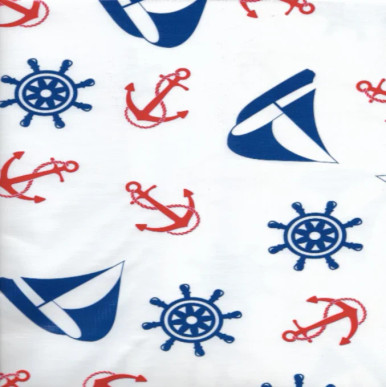 Nantucket Blue Oilcloth | G Street Fabrics