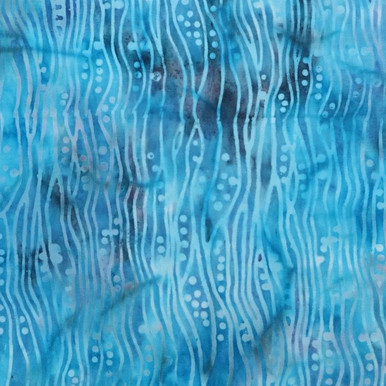 Seaweed Blue Water Cotton Novelty | G Street Fabrics