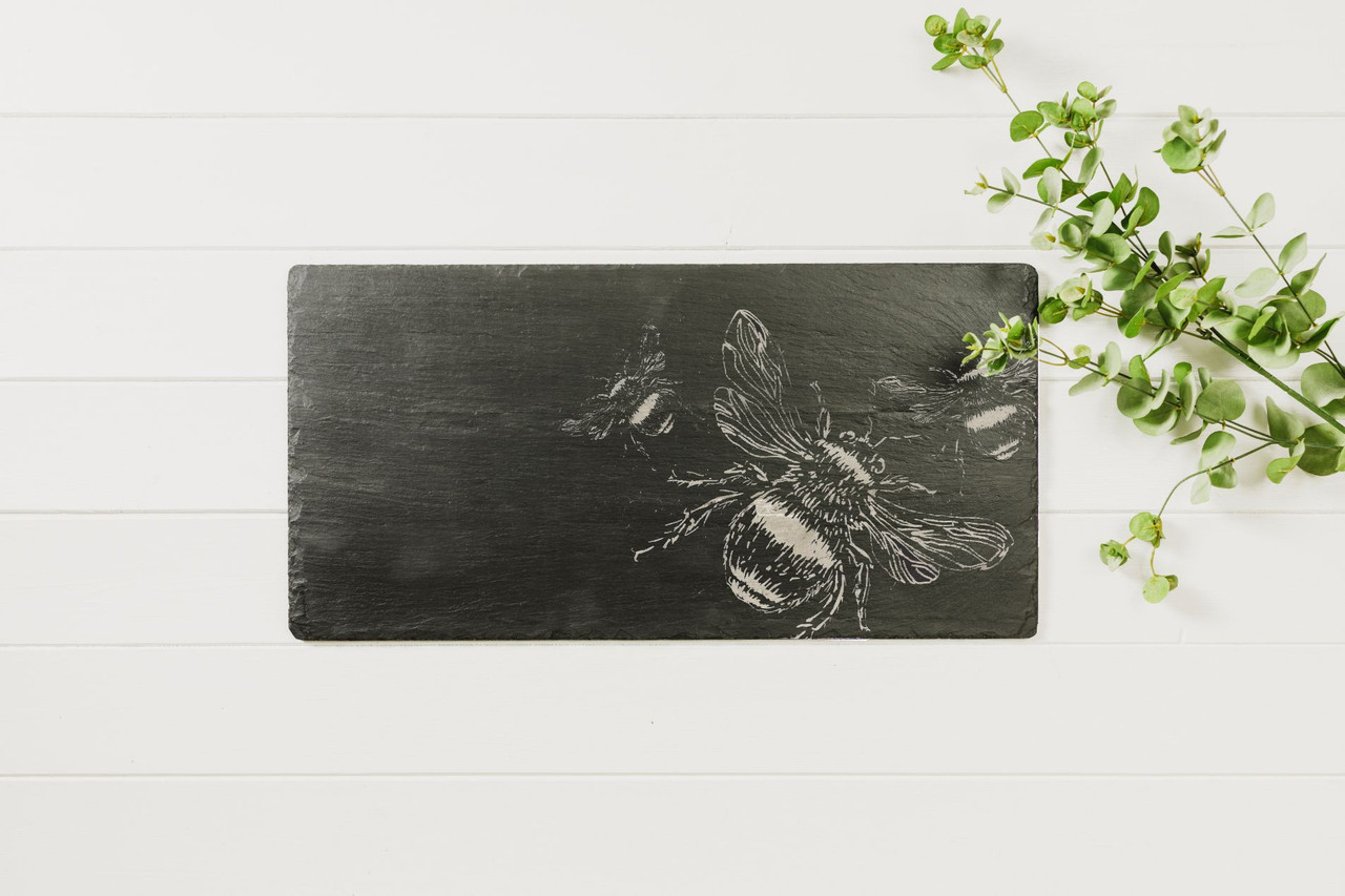 Slate Table Runner - Bee | The Home Library, Wilmslow & Weybridge