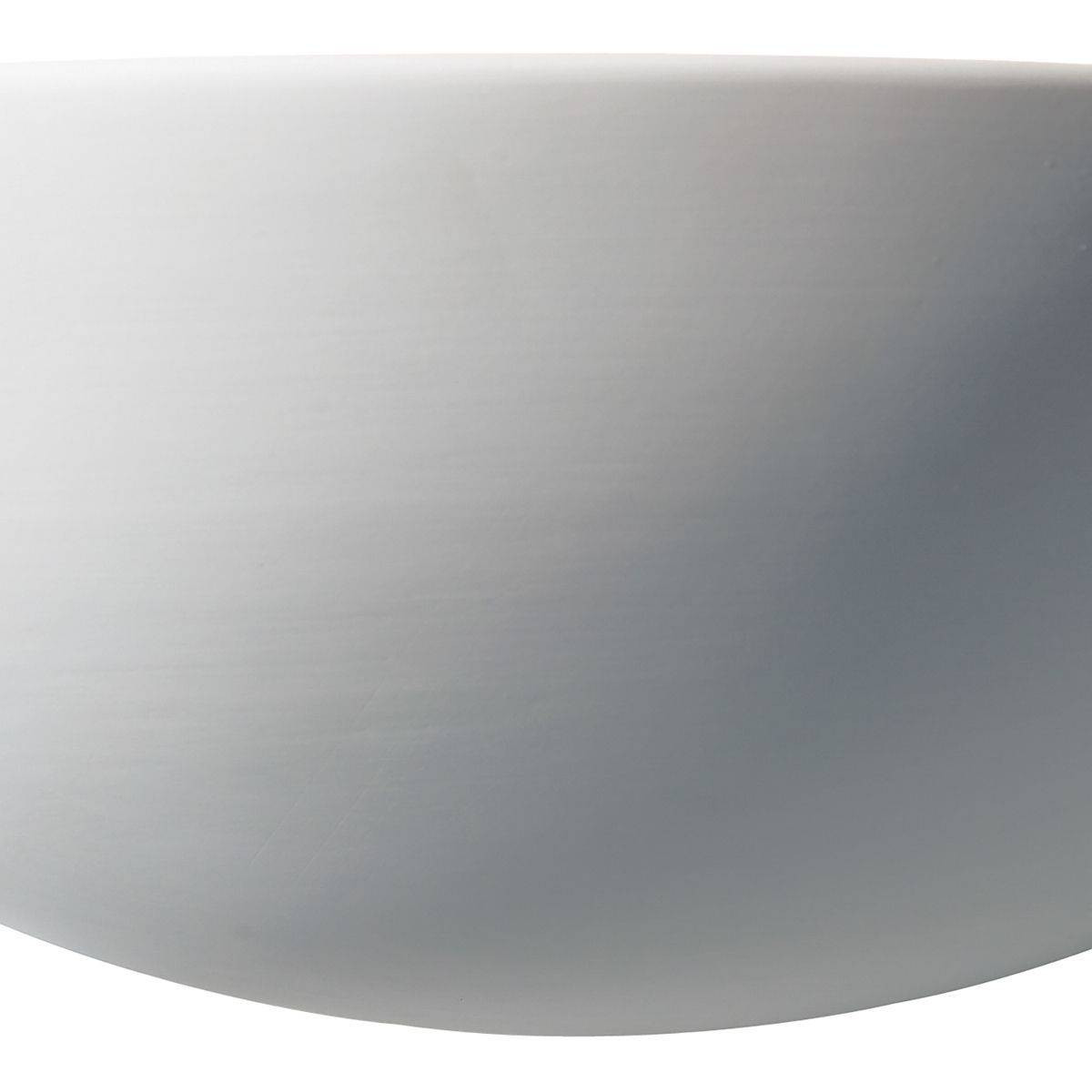 Radius Ceramic Wall Washer White Unglazed by dar Lighting | The Home ...