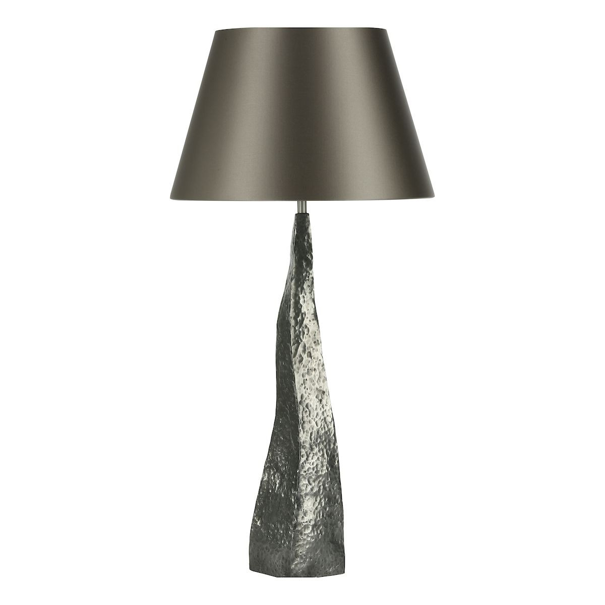 Aztec table lamp in pewter - BASE ONLY by David Hunt Lighting |The Home ...
