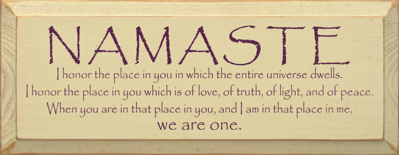 Live Love Laugh Breathe Namaste |Namaste Wood Sign| Sawdust City Wood Signs