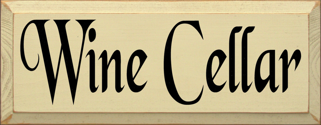 Wine Cellar | Wood Sign With Wine| Sawdust City Wood Signs
