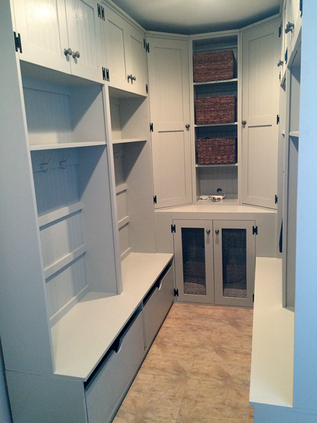 CUSTOM - Large Wall Cabinet - Sawdust City LLC