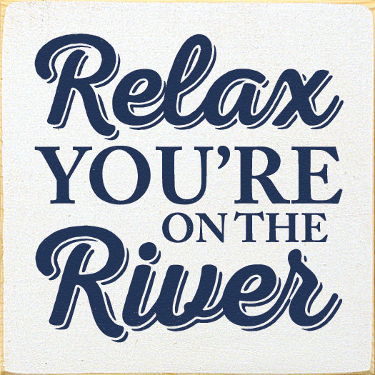 Rest & Relax | Vacation Wood Sign| Sawdust City Wood Signs
