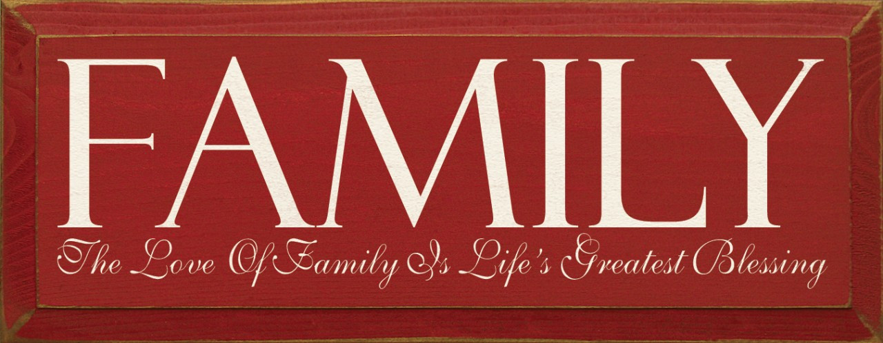 Family - The love of family is life's greatest blessing. | Family ...