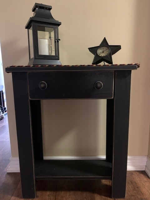 CUSTOM - Small Display Table | Sawdust City Custom Furniture