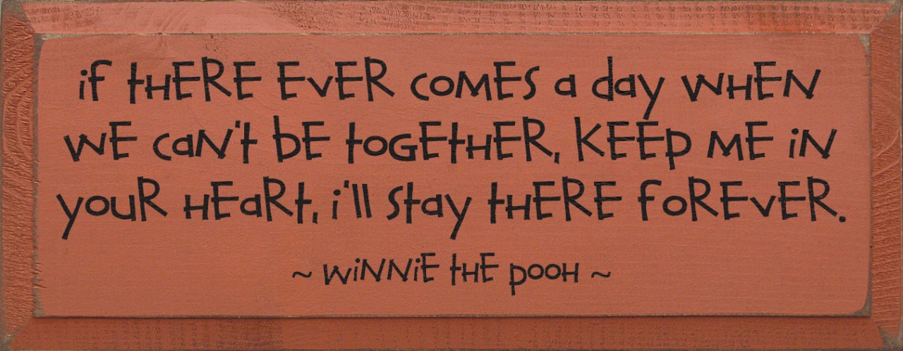 Winnie The Pooh Wood Signs | Wood Sign | Sawdust City LLC