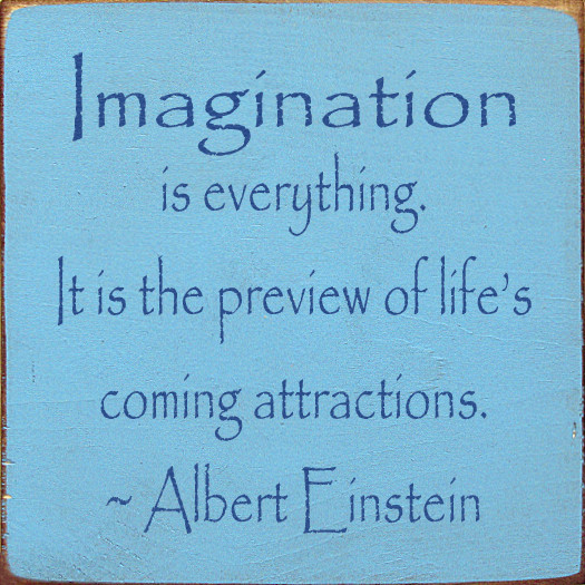Imagination Is Everything. It Is The Preview Of Life's Coming ...