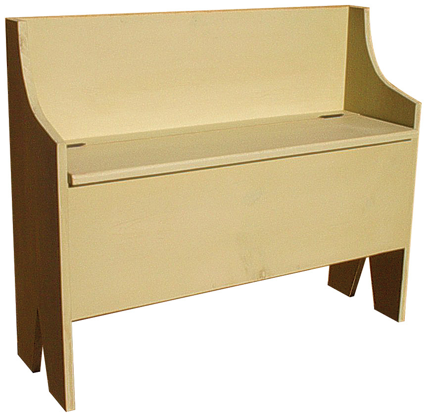 System Bench with lift up seat and storage | Sawdust City LLC