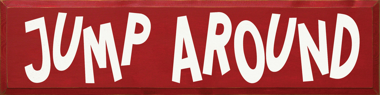 Go jump in the river! | River Wood Sign| Sawdust City Wood Signs