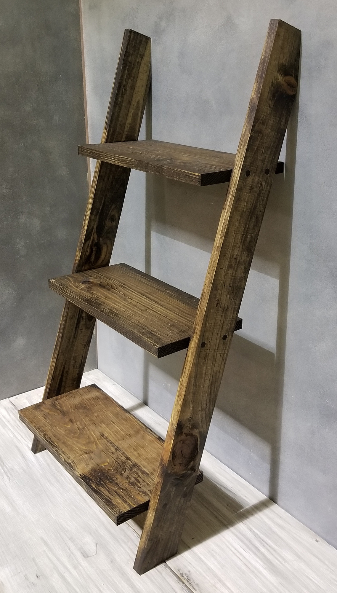 Sturbridge Yankee Workshop Mini Display Ladder | Solid Pine Short ...