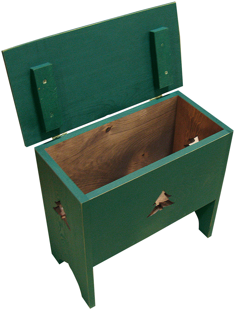 Sturbridge Yankee Mitten Box | Solid Wood Mitten Storage Box | Sawdust ...
