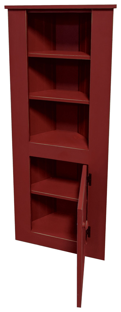 Corner Kitchen Cabinet -Hutch | Pine Kitchen Hutch | Sawdust City Pine ...
