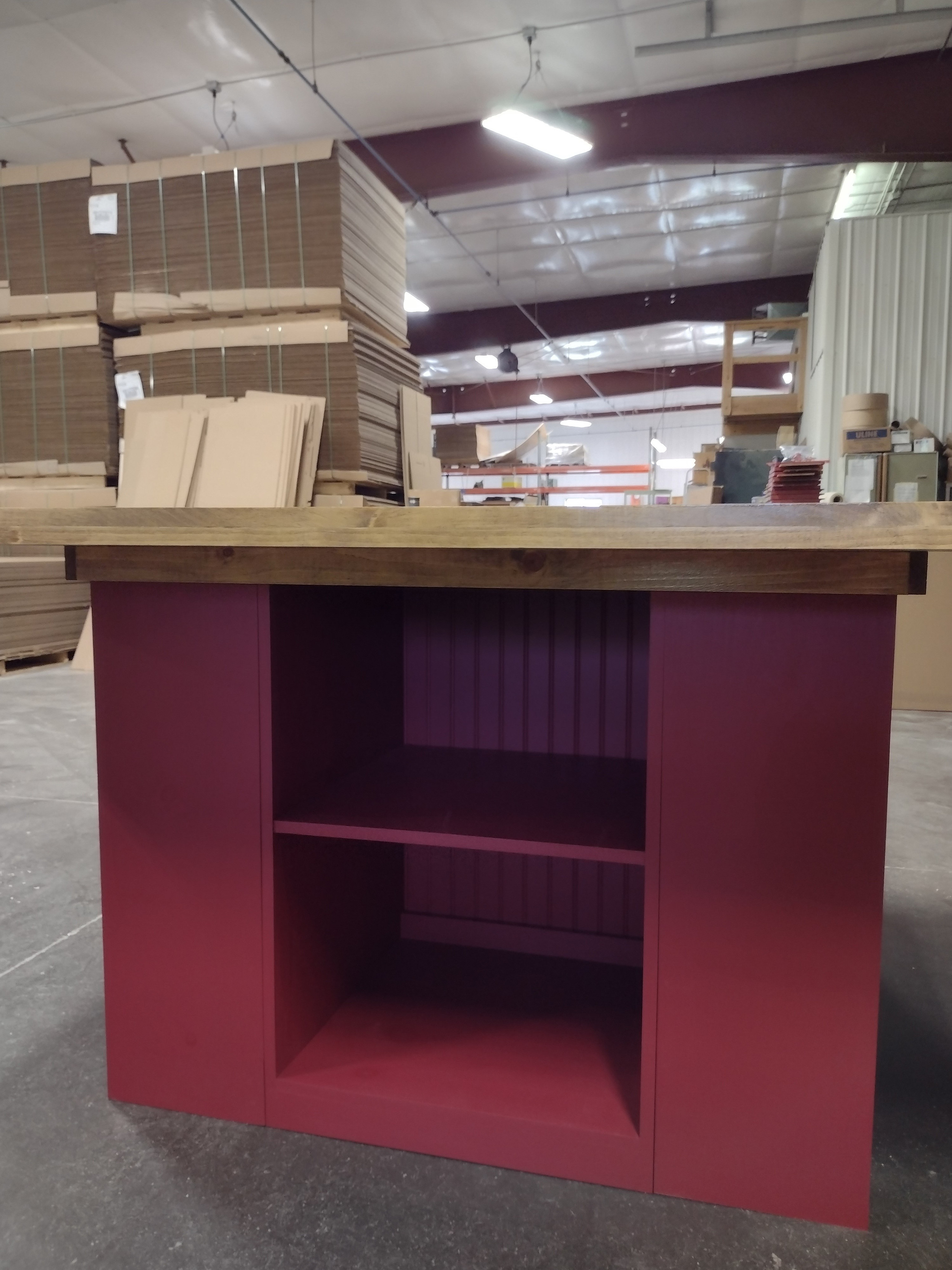 Wooden Crafting Table | Solid Wood Crafting Table | Sawdust City LLC