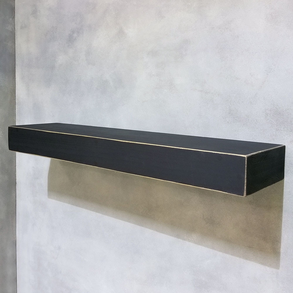 Mantle-Style Floating Shelf | 30" Wide Shelf | Rustic Floating Shelf ...