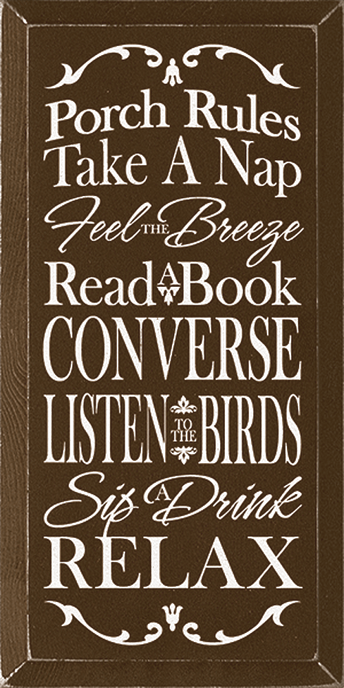 Wooden Signs - General Household Signs - Sawdust City LLC