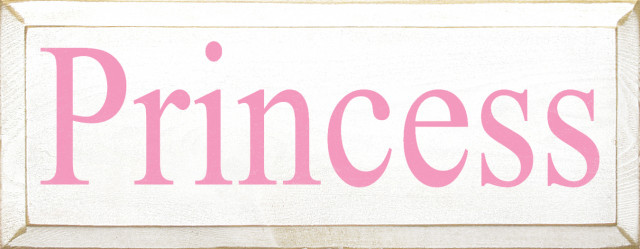 Princess | Princess Wood Sign| Sawdust City Wood Signs