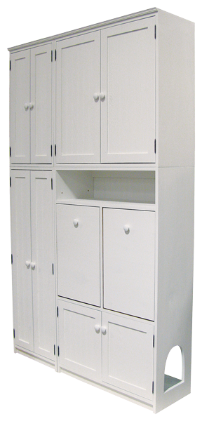 CUSTOM - Storage Units with Many Cubbies - Sawdust City LLC