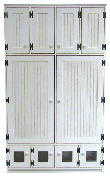 CUSTOM - 2 Big Lockers With Doors | Custom Pine Lockers | Sawdust City ...