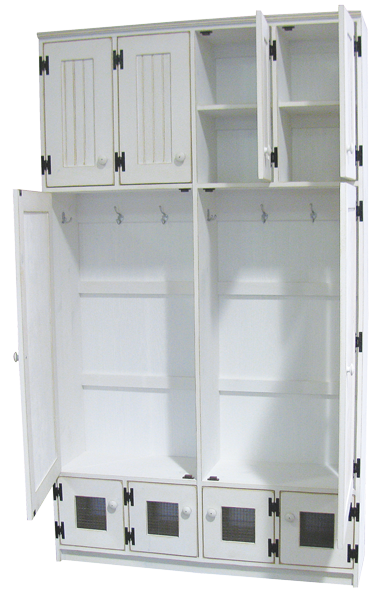 CUSTOM - 2 Big Lockers With Doors | Custom Pine Lockers | Sawdust City ...