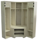 CUSTOM - Corner Storage Unit with Vent - Sawdust City LLC