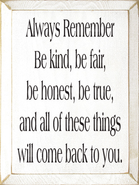 Always Remember Be Kind Be.. | Inspirational Wood Sign| Sawdust City ...