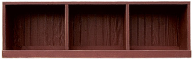 Wood Cubby 4' long | Three Cubbies | Sawdust City LLC