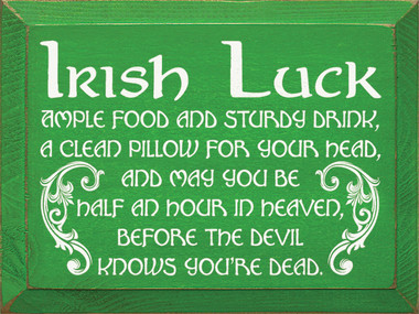 irish sayings devil