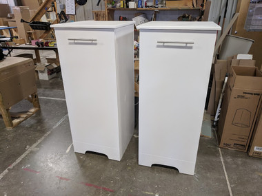 CUSTOM - Roll-out Trash Bin | Sawdust City Custom Furniture